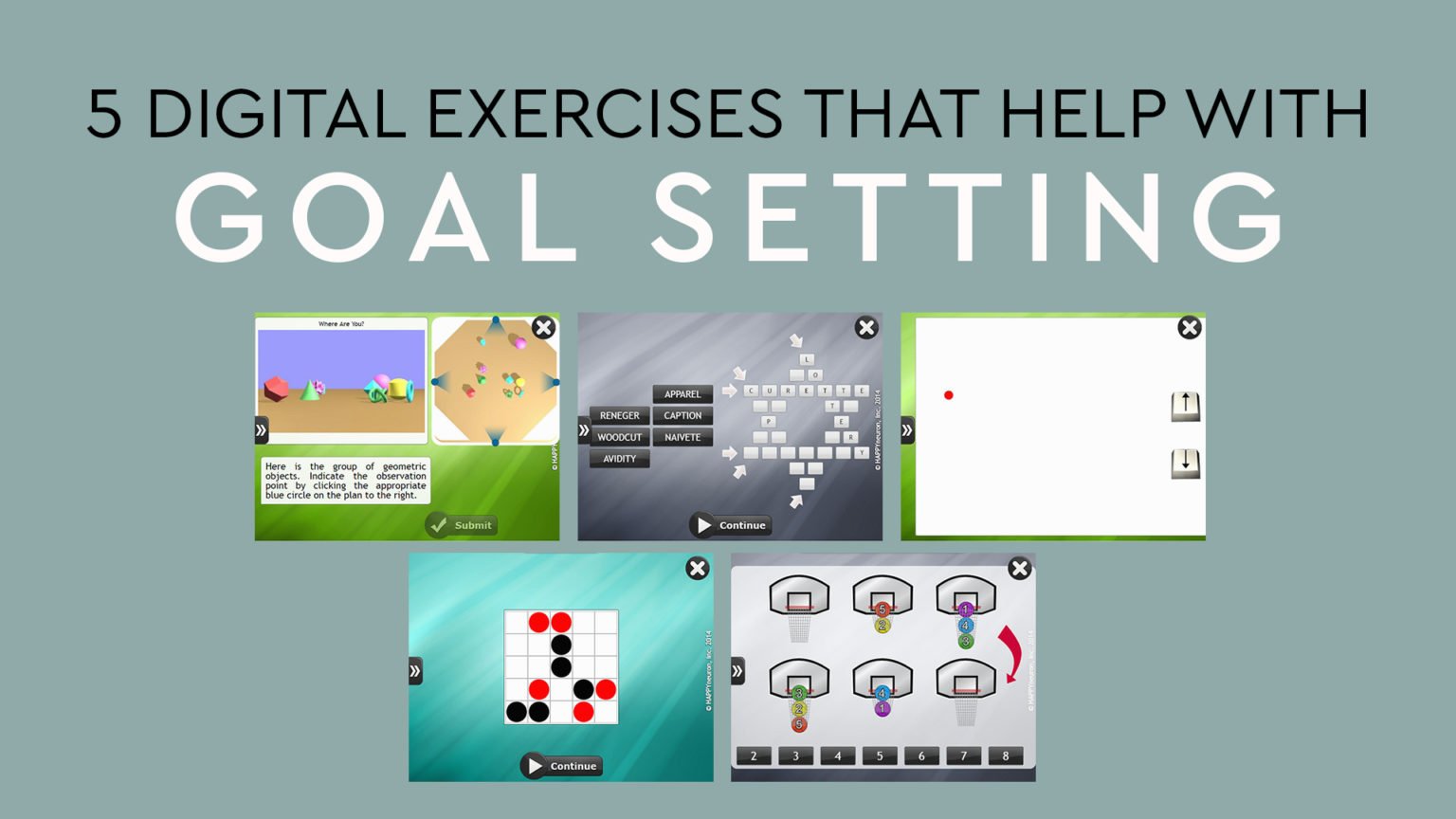 5 HappyNeuron Pro Exercises That Help with Goal Setting - HappyNeuron ...